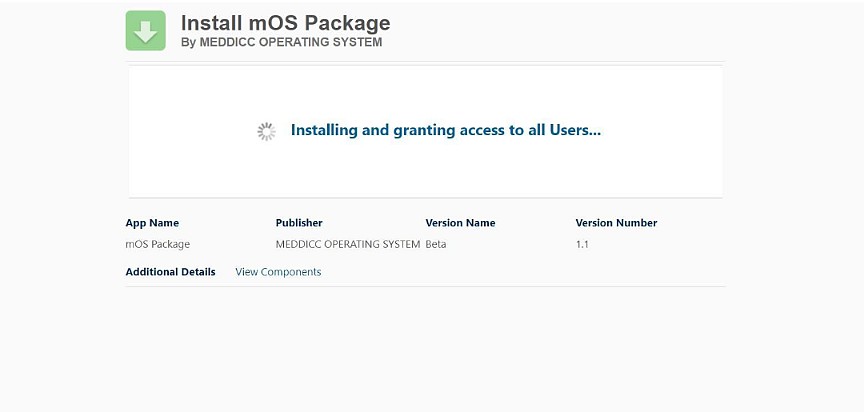 1. mOS Installation Steps