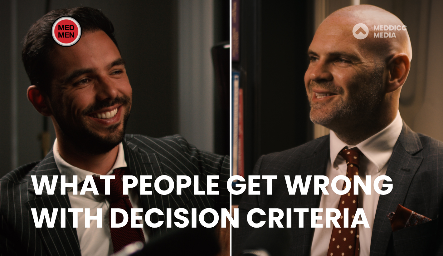 MEDDICC Decision Criteria, Its Types & Example - MEDDICC